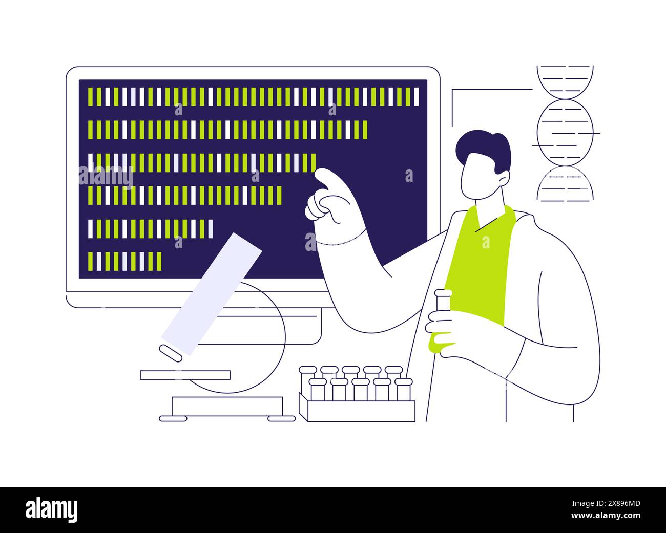 Sequencing technology Cut Out Stock Images & Pictures - Alamy