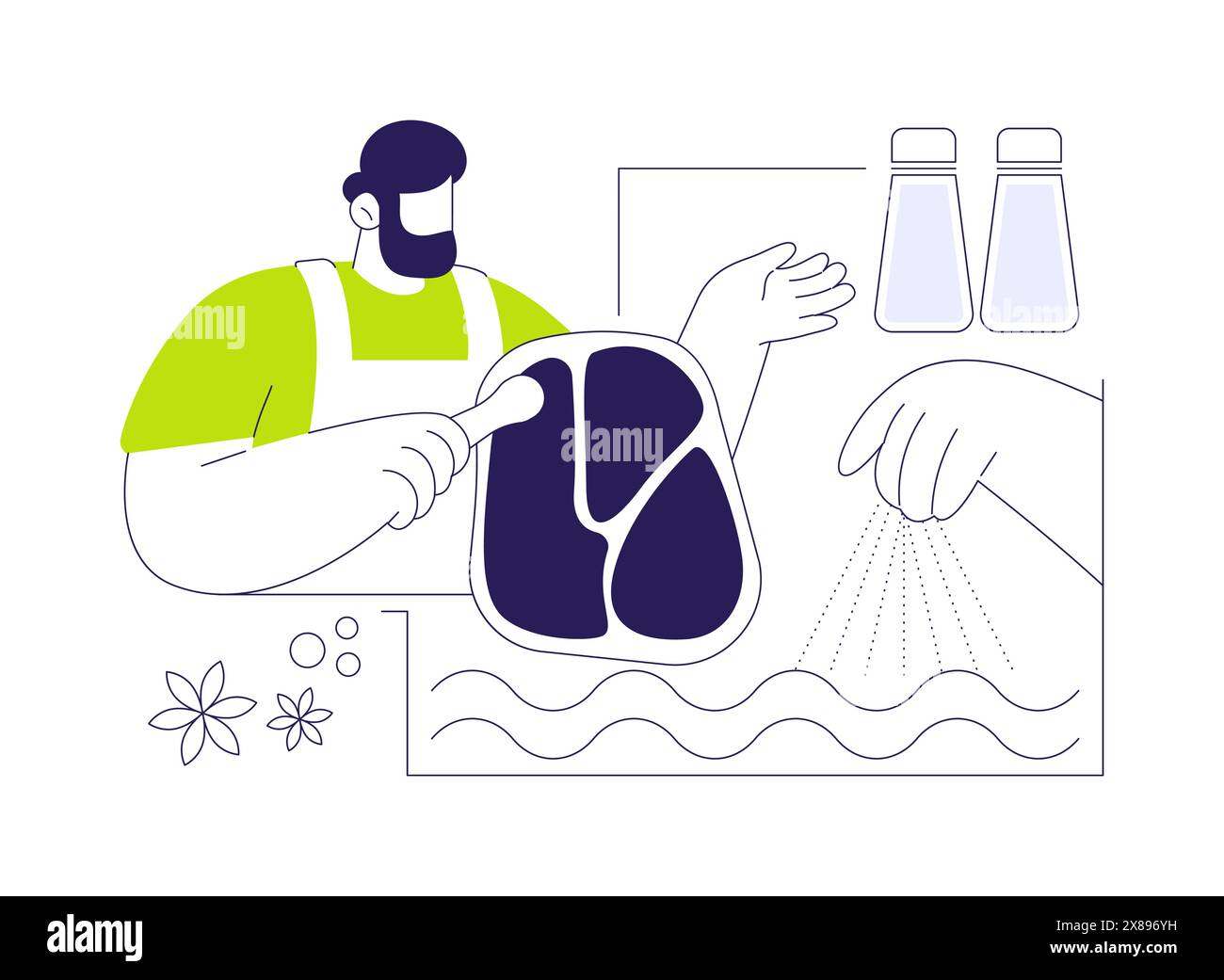 Wet curing abstract concept vector illustration Stock Vector Image ...