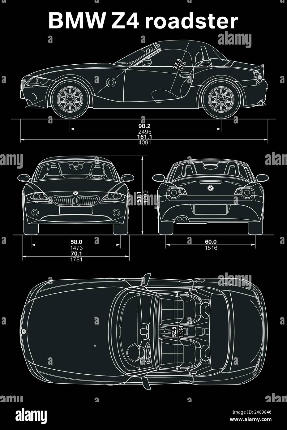 Bmw z4 Stock Vector Images - Alamy