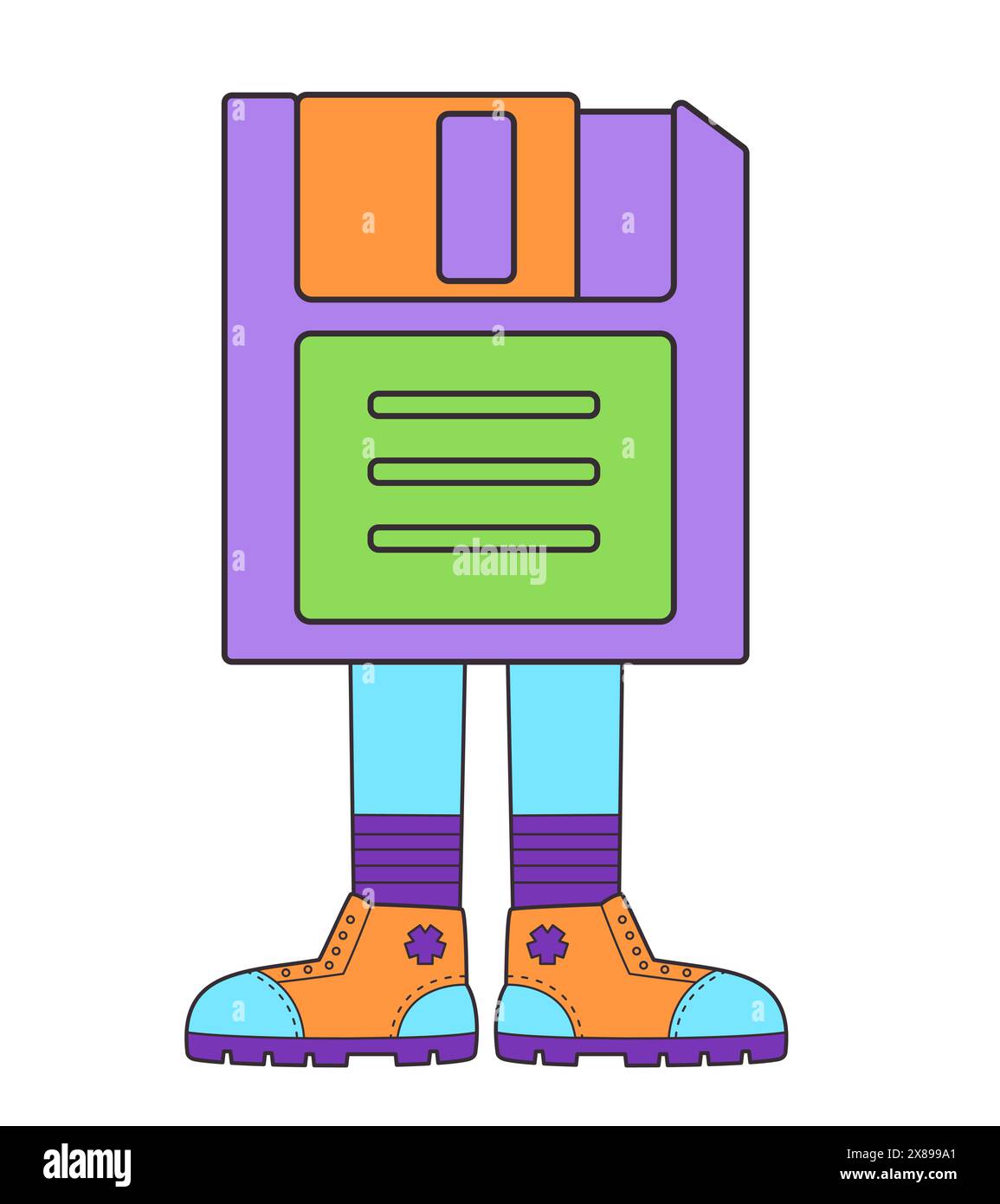 Cartoon character retro hi-res stock photography and images - Alamy