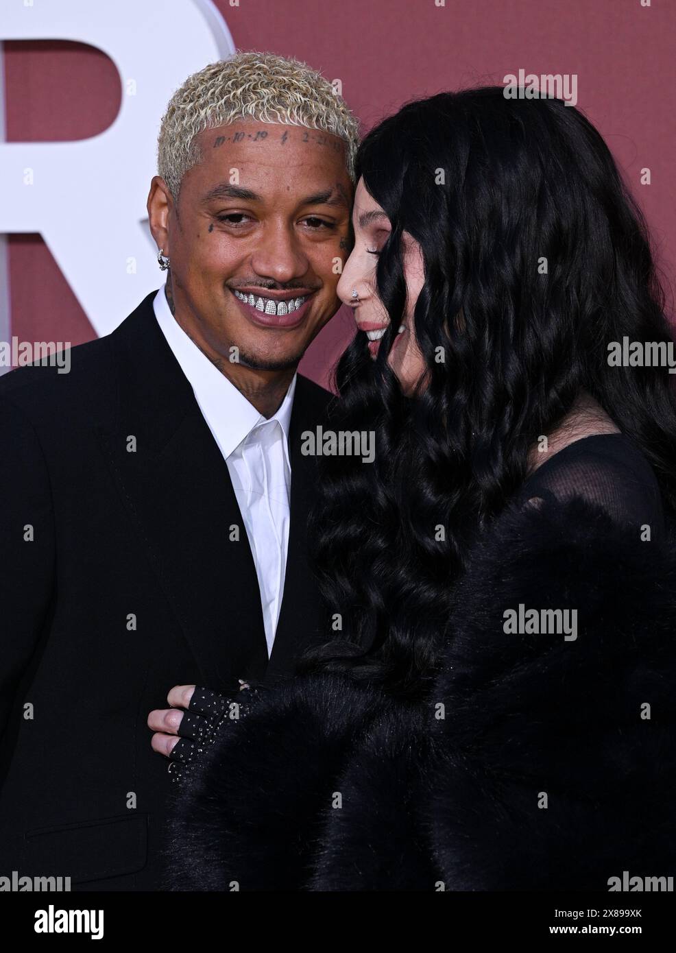 Cannes, France. May 23rd, 2024. Alexander 'AE' Edwards and Cher ...
