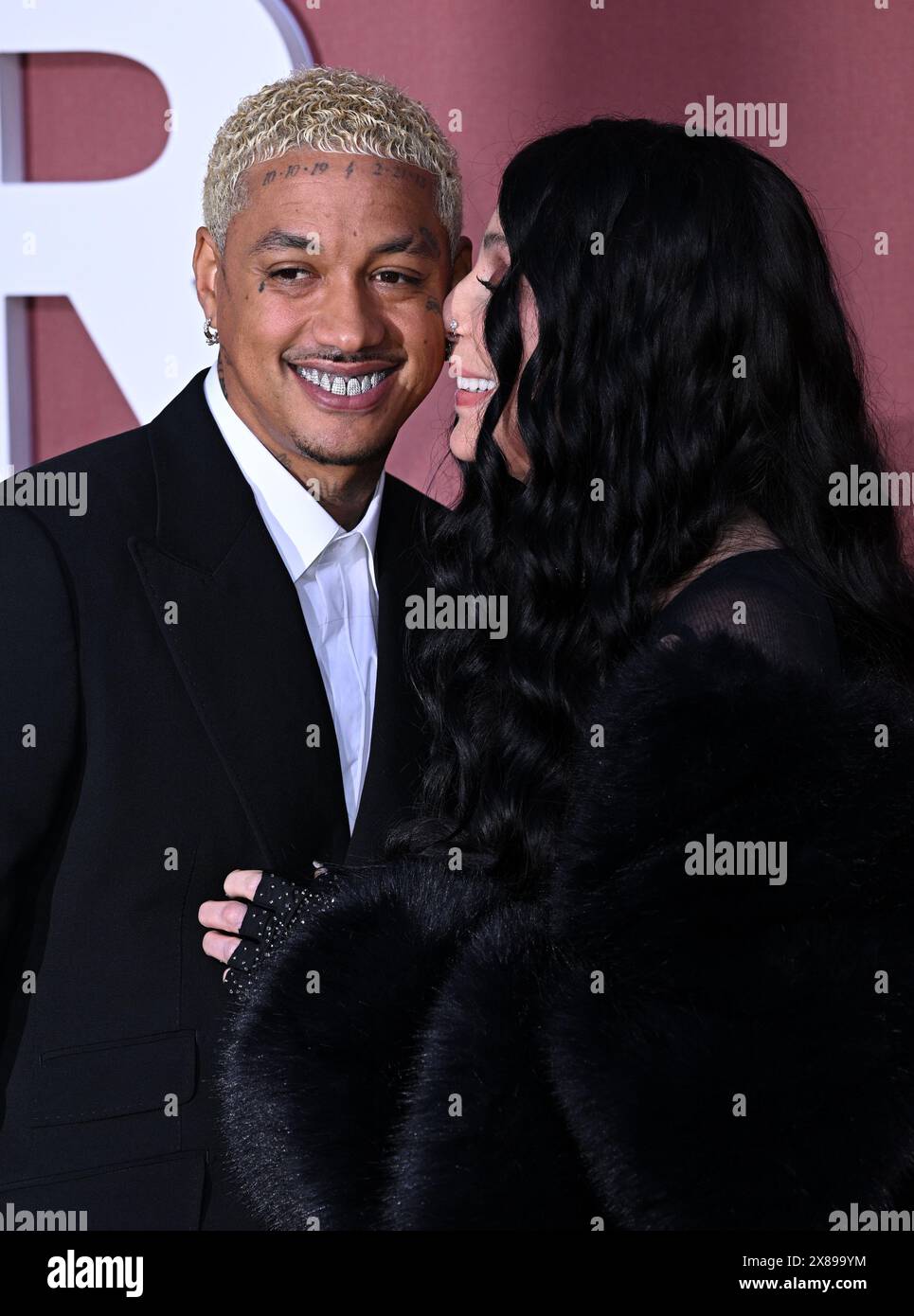 Cannes, France. May 23rd, 2024. Alexander 'AE' Edwards and Cher ...