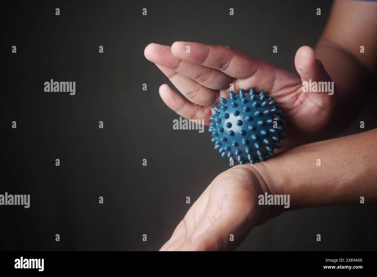 Hand and Finger Strengthening Exercises Stock Photo - Alamy