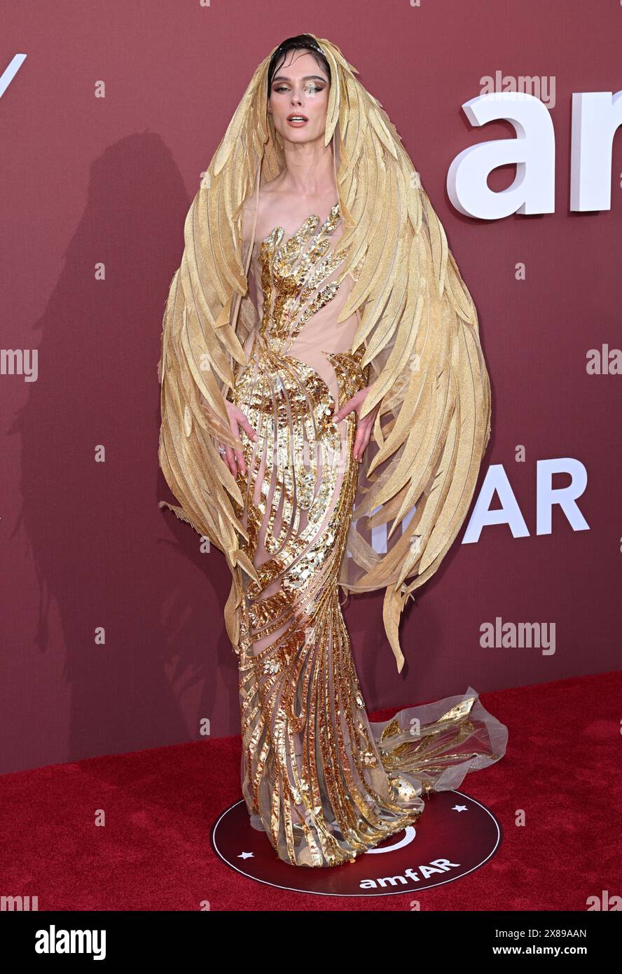 Cannes, France. May 23rd, 2024. Coco Rocha arriving at the 2024 amfAR ...