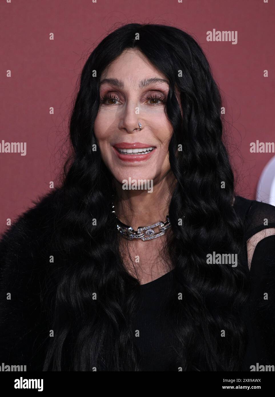 Cannes, France. May 23rd, 2024. Cher arriving at the 2024 amfAR Gala ...