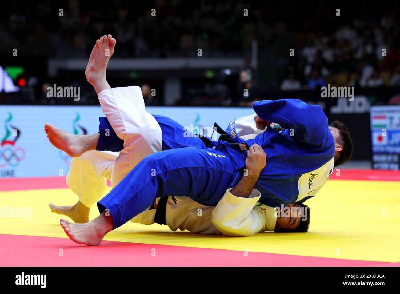 (Top-Bottom) Hyoga Ota (JPN), Temur Rakhimov (TJK), MAY 23, 2024 -Judo ...