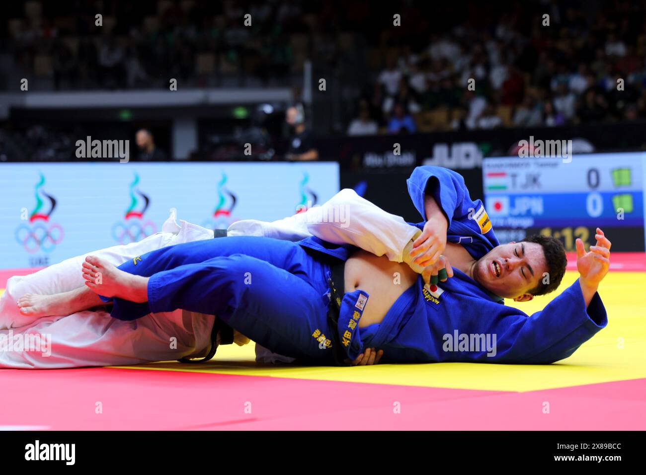 (L-R) Temur Rakhimov (TJK), Hyoga Ota (JPN), MAY 23, 2024 -Judo : World ...