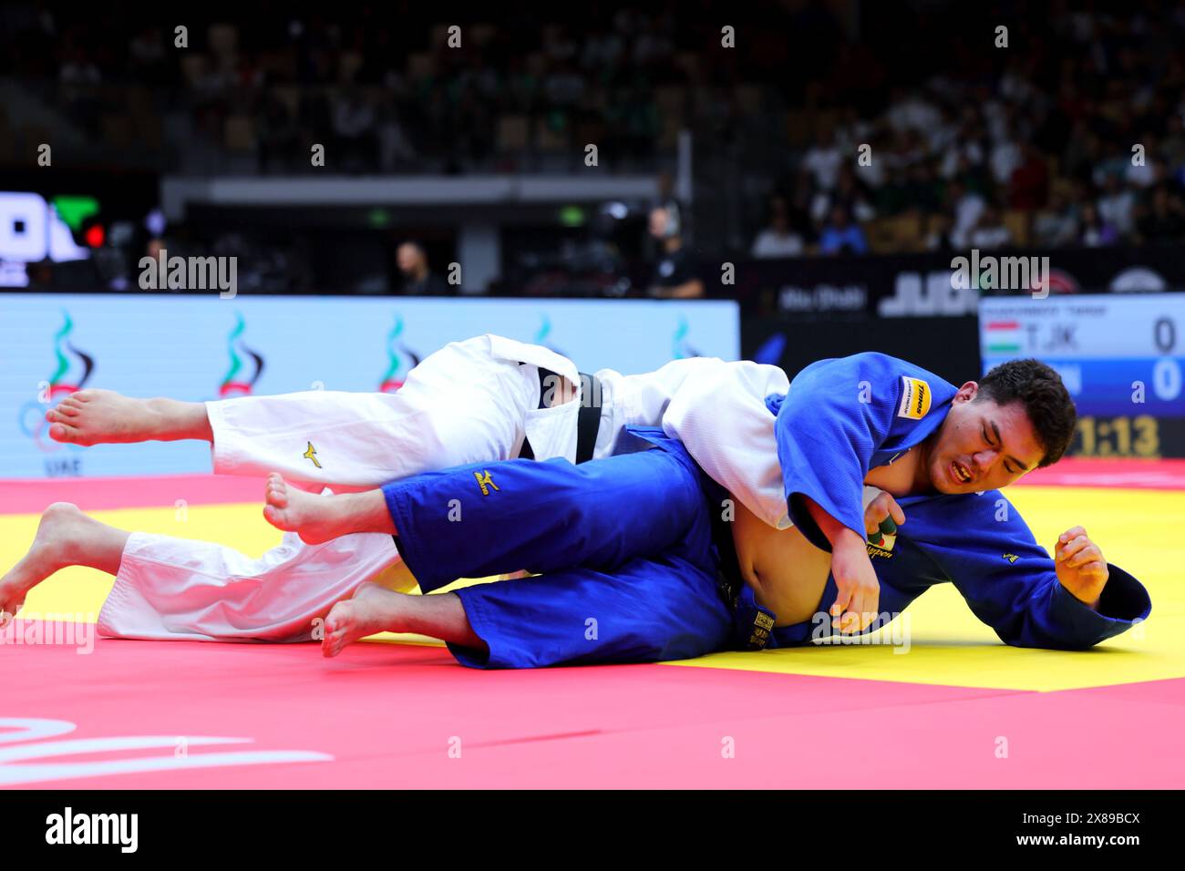 (L-R) Temur Rakhimov (TJK), Hyoga Ota (JPN), MAY 23, 2024 -Judo : World ...