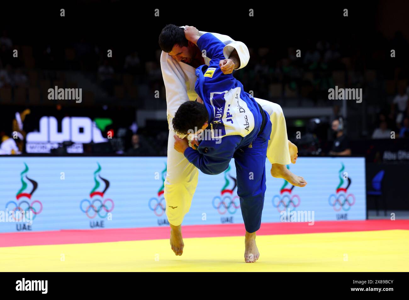 (L-R) Temur Rakhimov (TJK), Hyoga Ota (JPN), MAY 23, 2024 -Judo : World ...