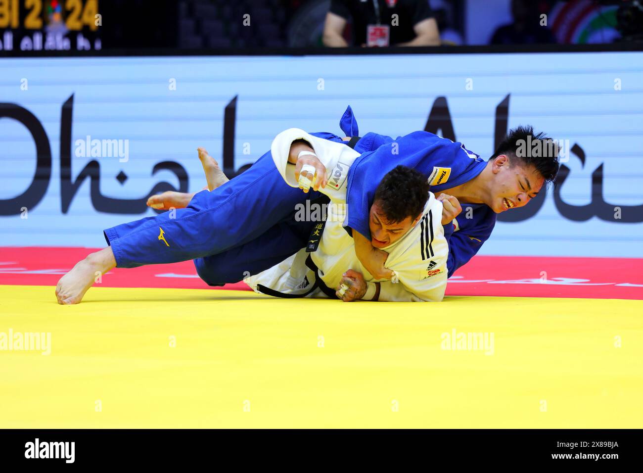 Mubadala Arena, Abu Dhabi, UAE. 23rd May, 2024. (Top-Bottom) Dota Arai ...