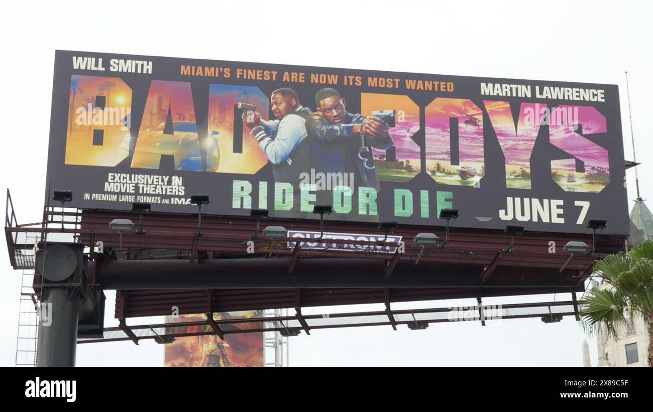 Los Angeles, California, USA 23rd May 2024 Bad Boys Ride or Die ...