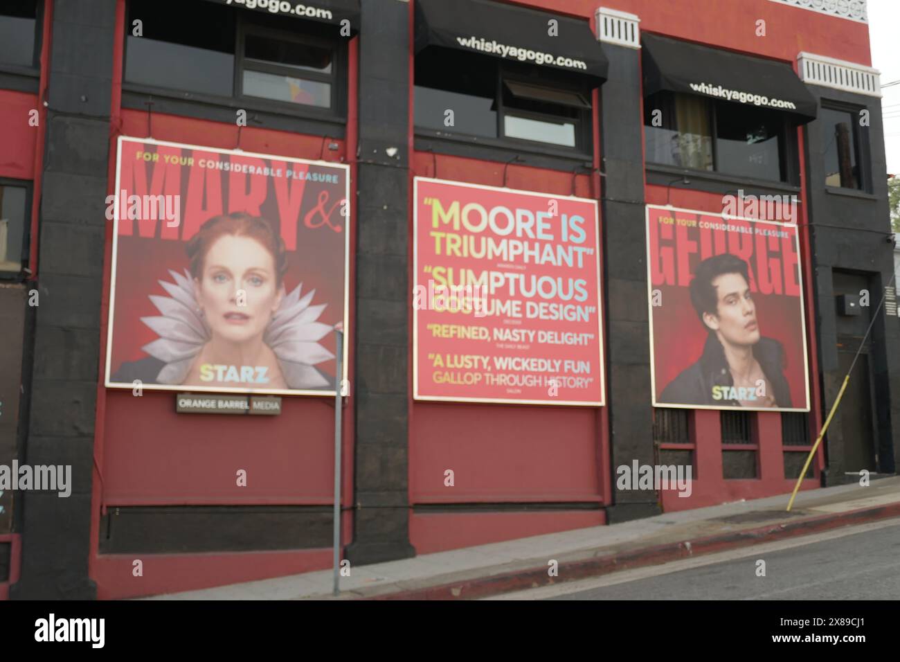 Los Angeles, California, USA 23rd May 2024 Mary and George Billboard on ...