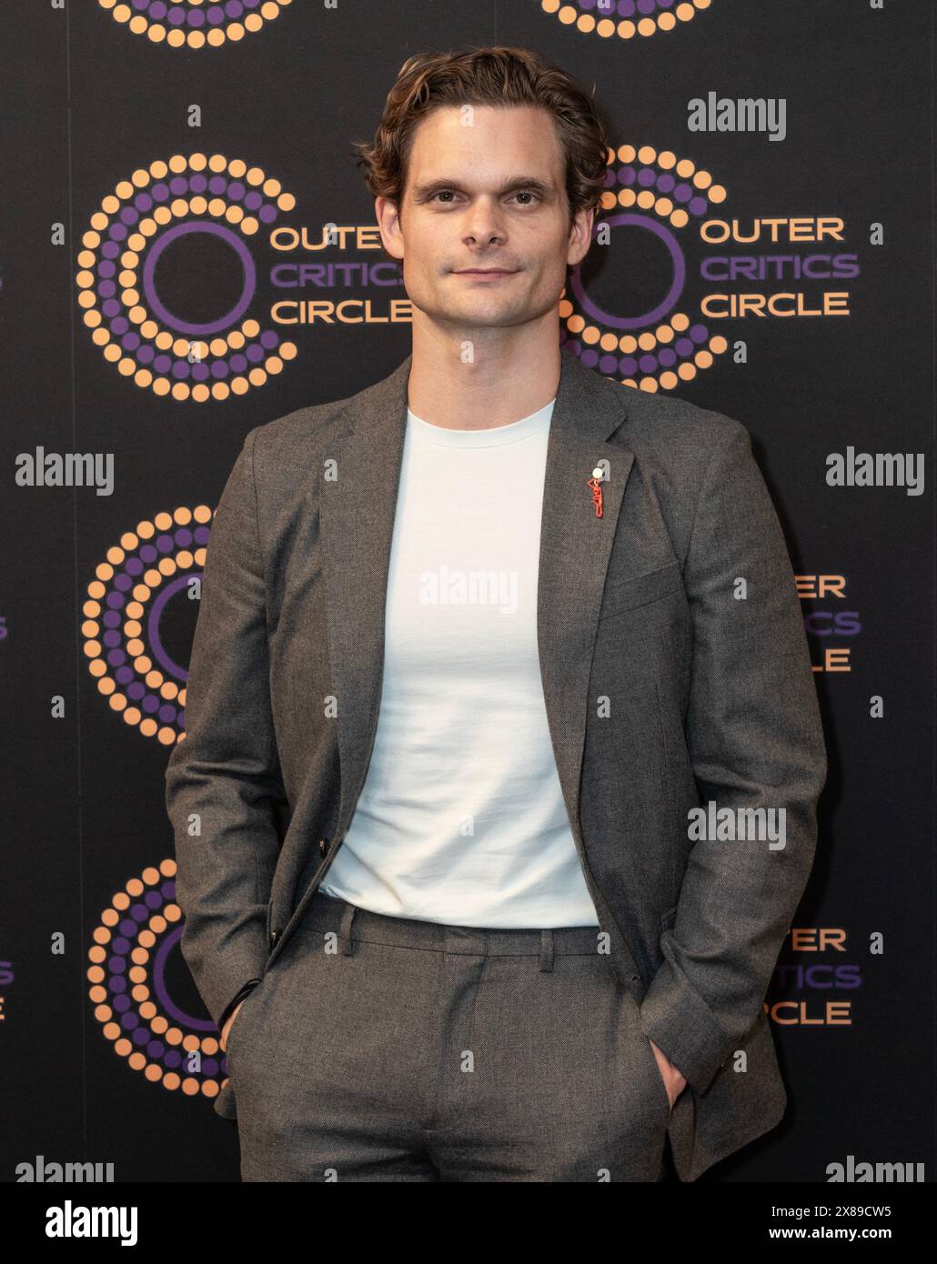 Andrew Durand attends 2024 Outer Critics Circle Awards at Library for ...