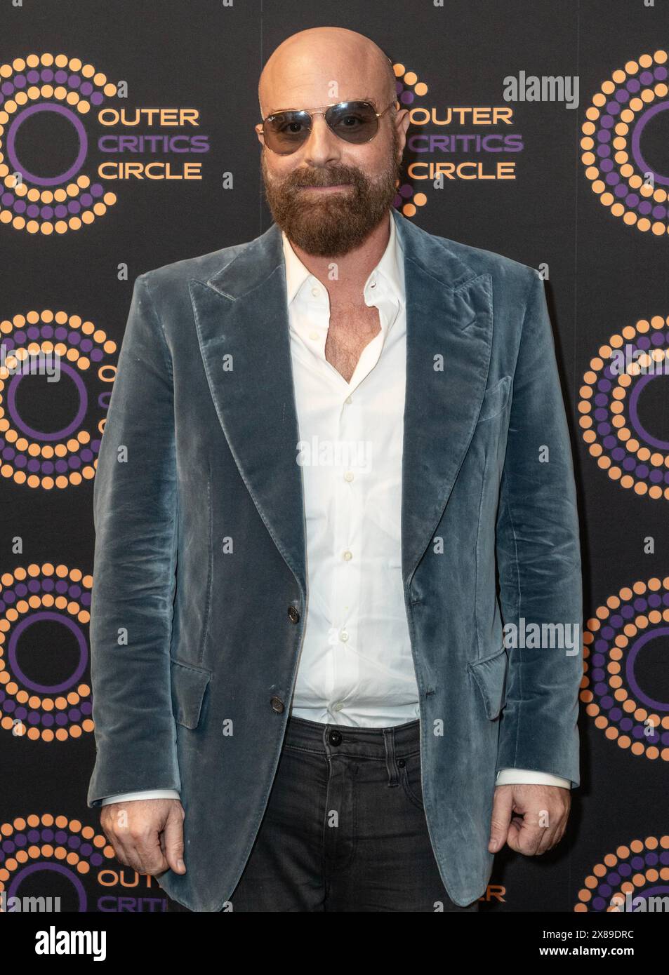 New York, USA. 23rd May, 2024. David Adjmi attends 2024 Outer Critics ...