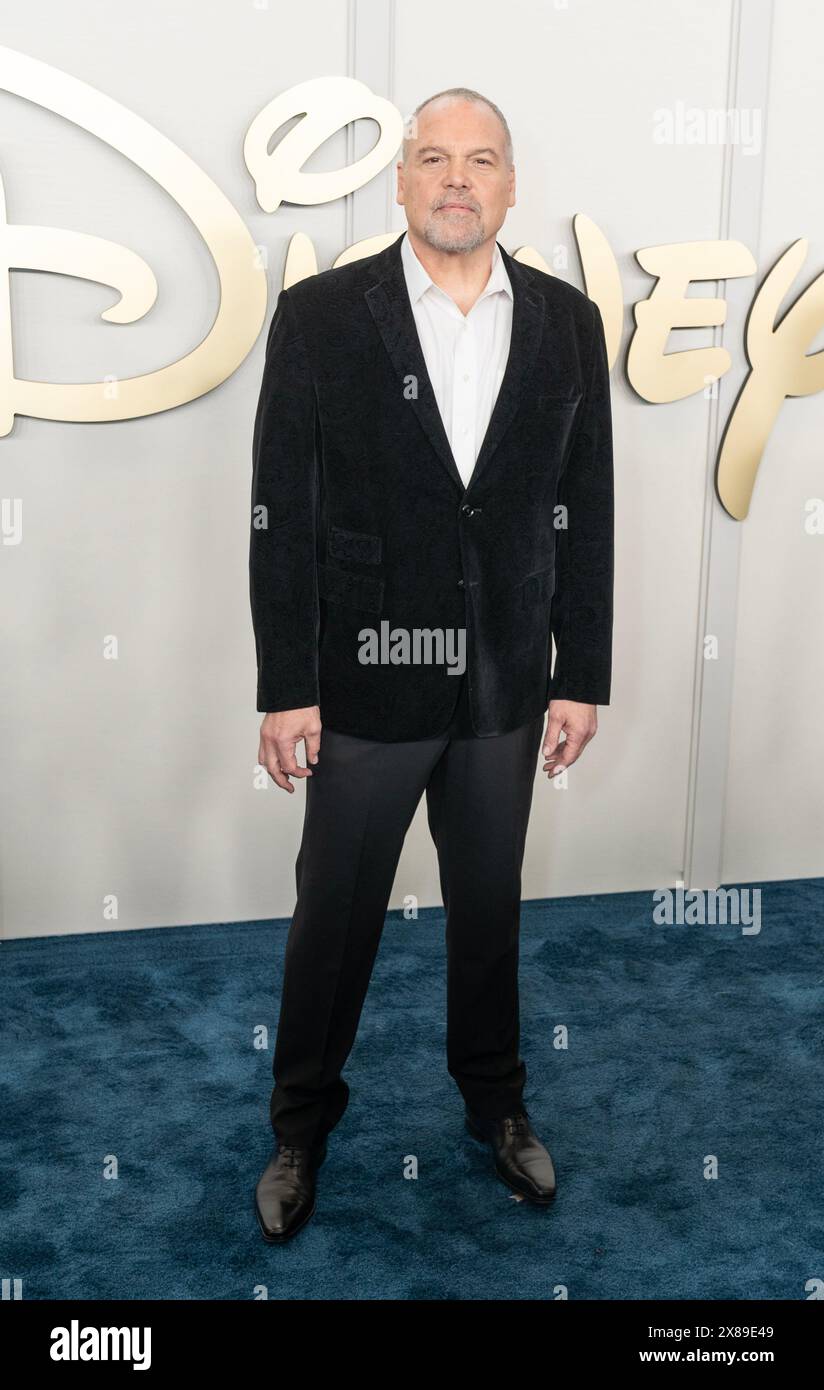 Vincent D'Onofrio attends 2024 Disney Upfront at Jacob Javits Center in New York on May 14, 2024 ...