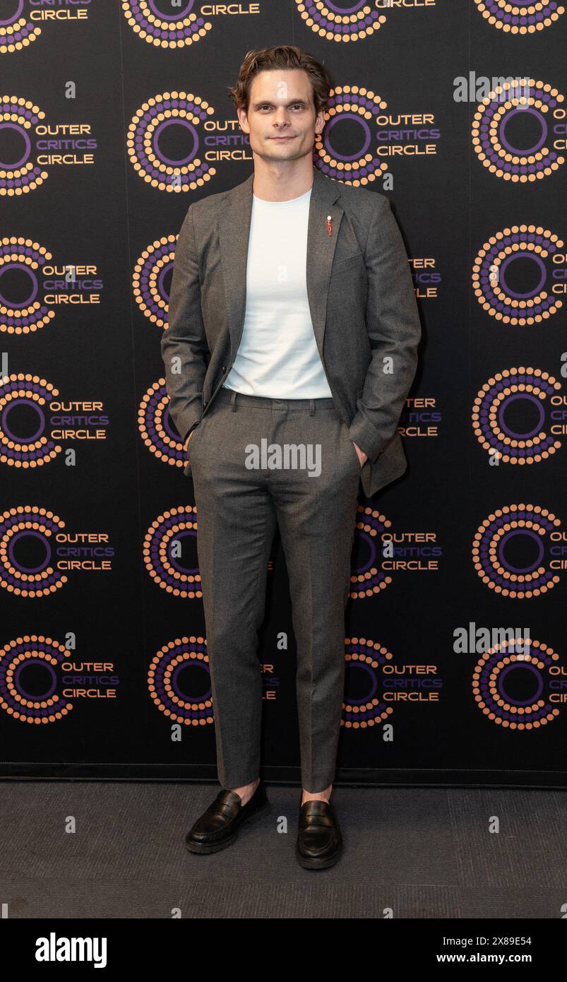 New York, USA. 23rd May, 2024. Andrew Durand attends 2024 Outer Critics ...