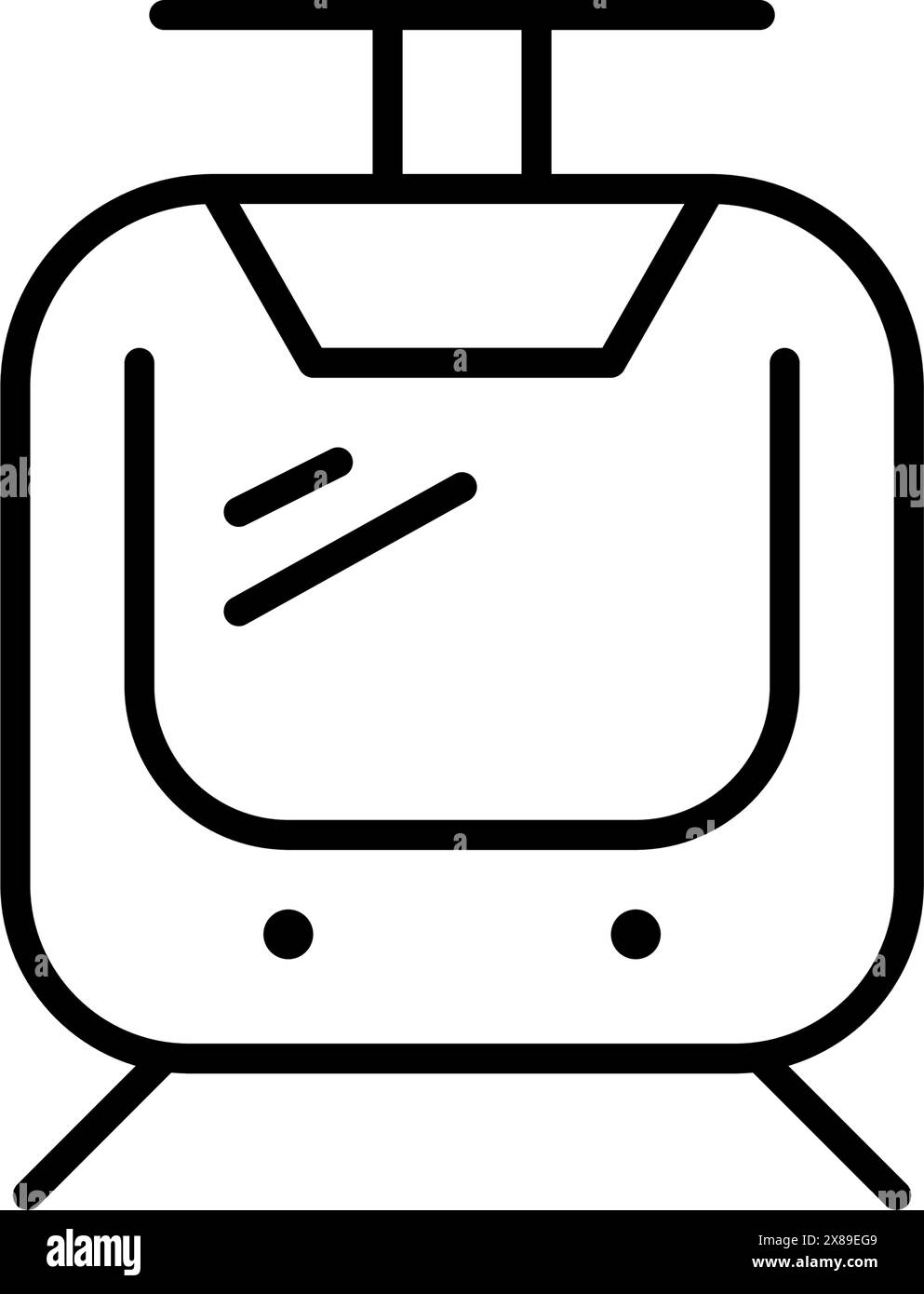 Tram public bus on Black and White Stock Photos & Images - Alamy