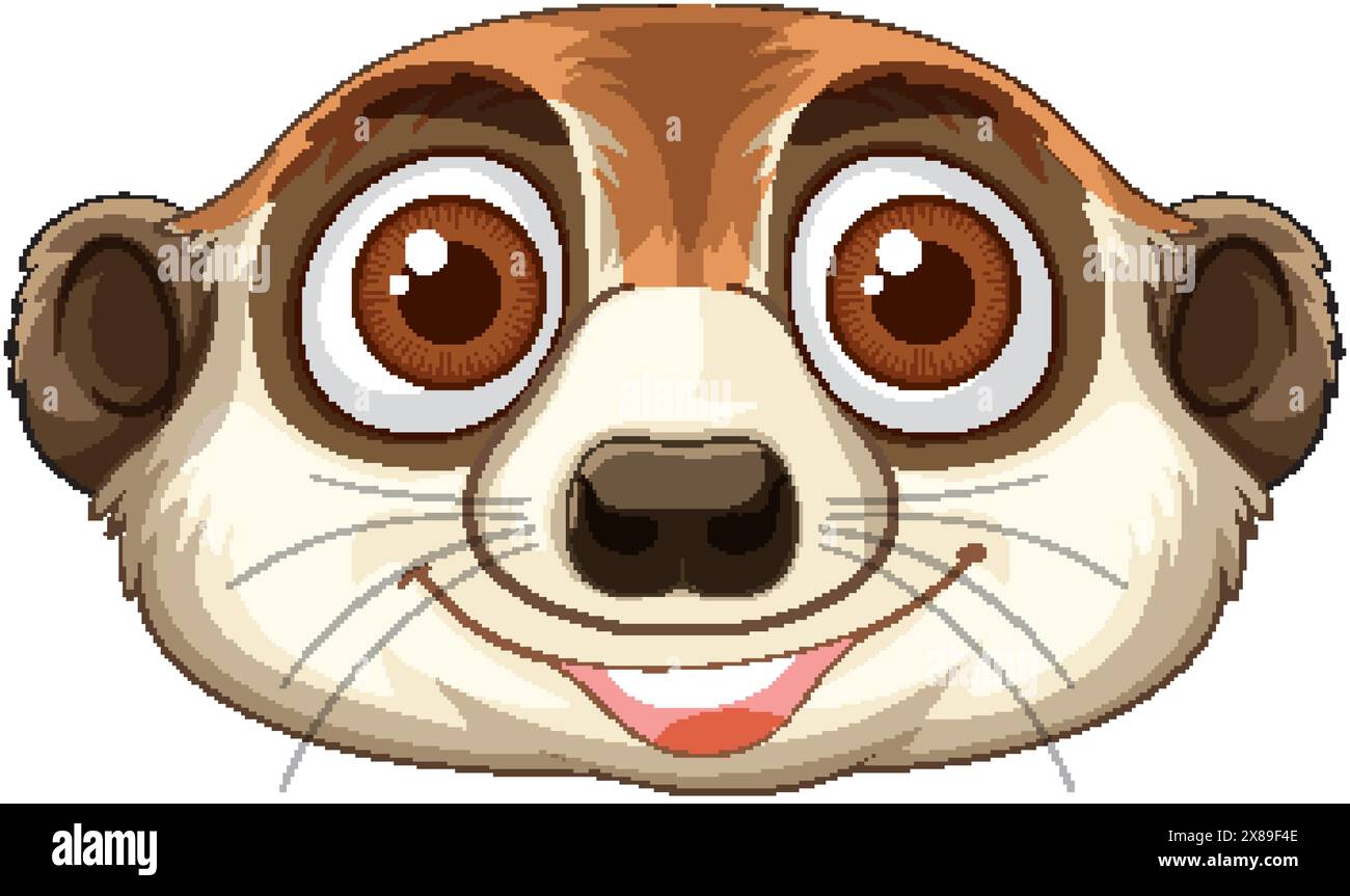 Happy meerkat Cut Out Stock Images & Pictures - Alamy