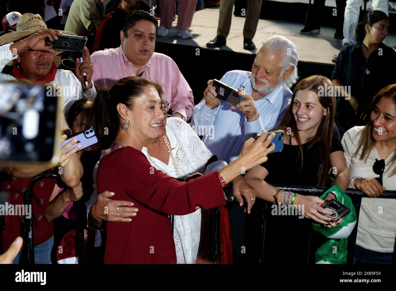 Non Exclusive: Claudia Sheinbaum Pardo, Mexico's Presidential candidate ...