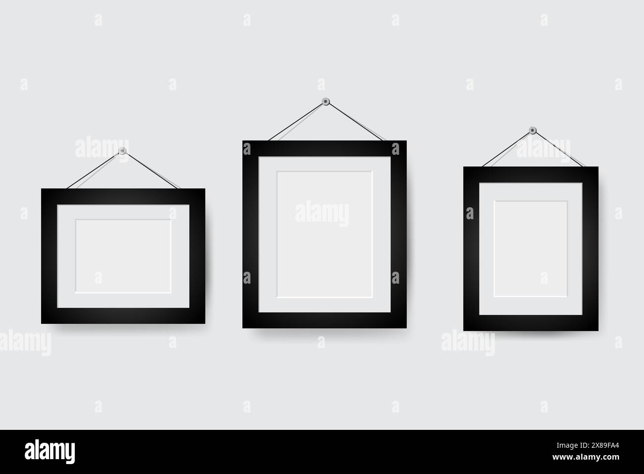 Templates photo collage image frames for photo or Picture Stock Vector ...