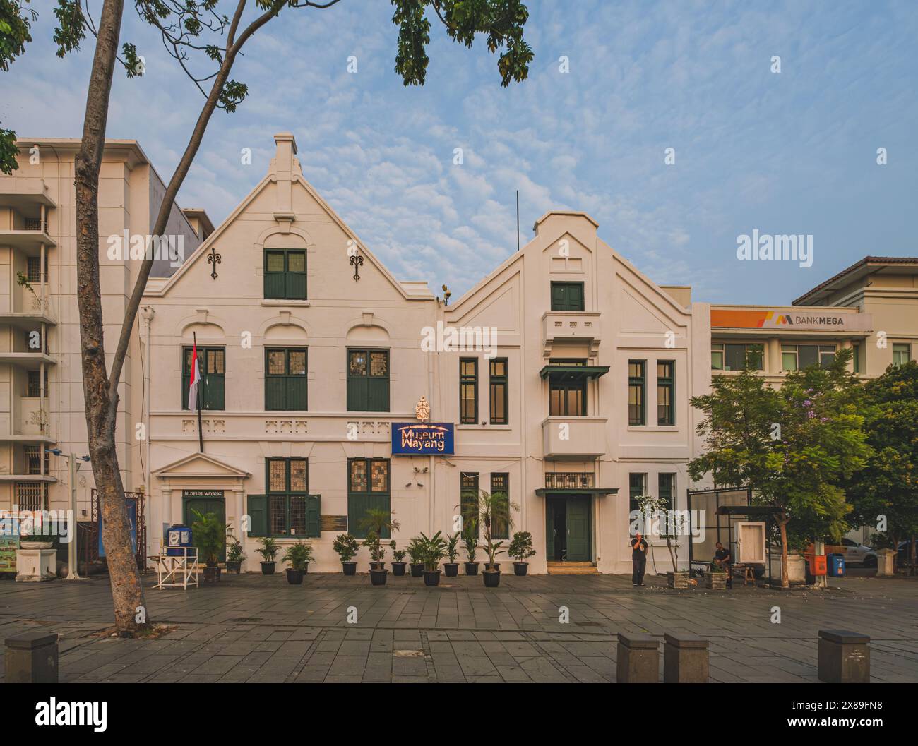 Jakarta, Indonesia - May 7th, 2024. the Facade of Museum Wayang in the ...