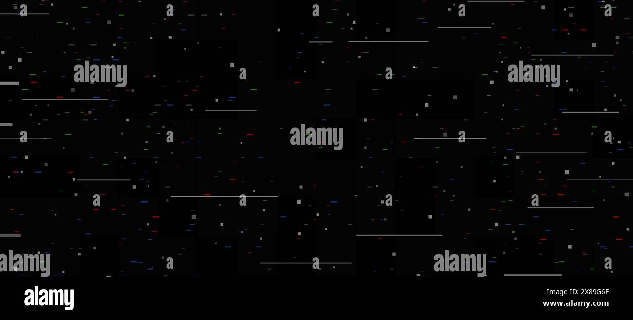 Glitch video background. Colored noise texture template. Glitched vhs ...