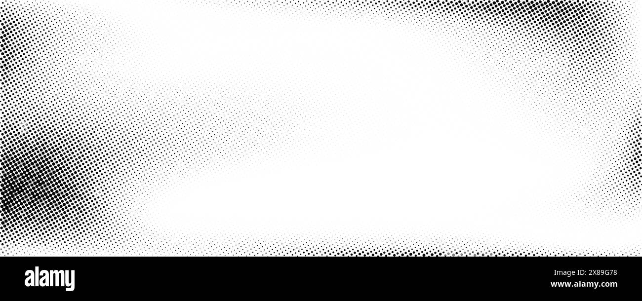 Grunge halftone gradient background. Fading grit noise texture. White ...