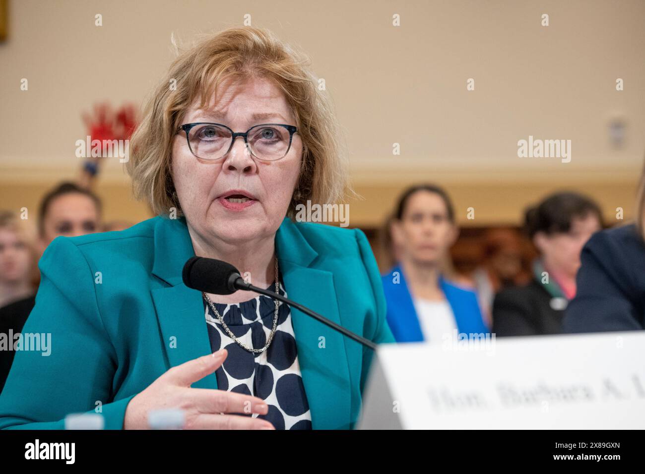 Washington, Vereinigte Staaten. 23rd May, 2024. Barbara A. Leaf ...