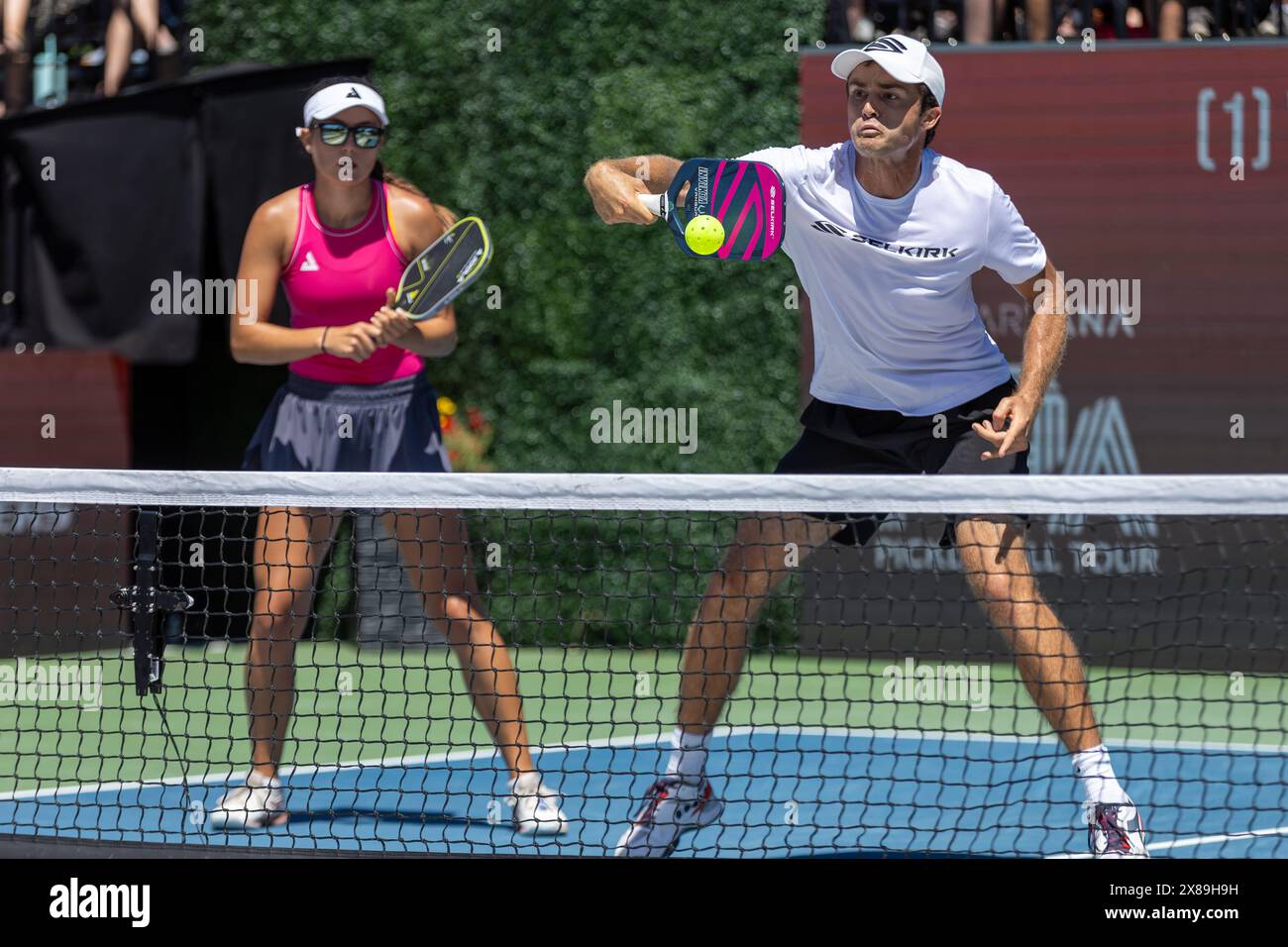 Anna Bright and James Ignatowich at the Selkirk PPA Red Rock Open in St ...