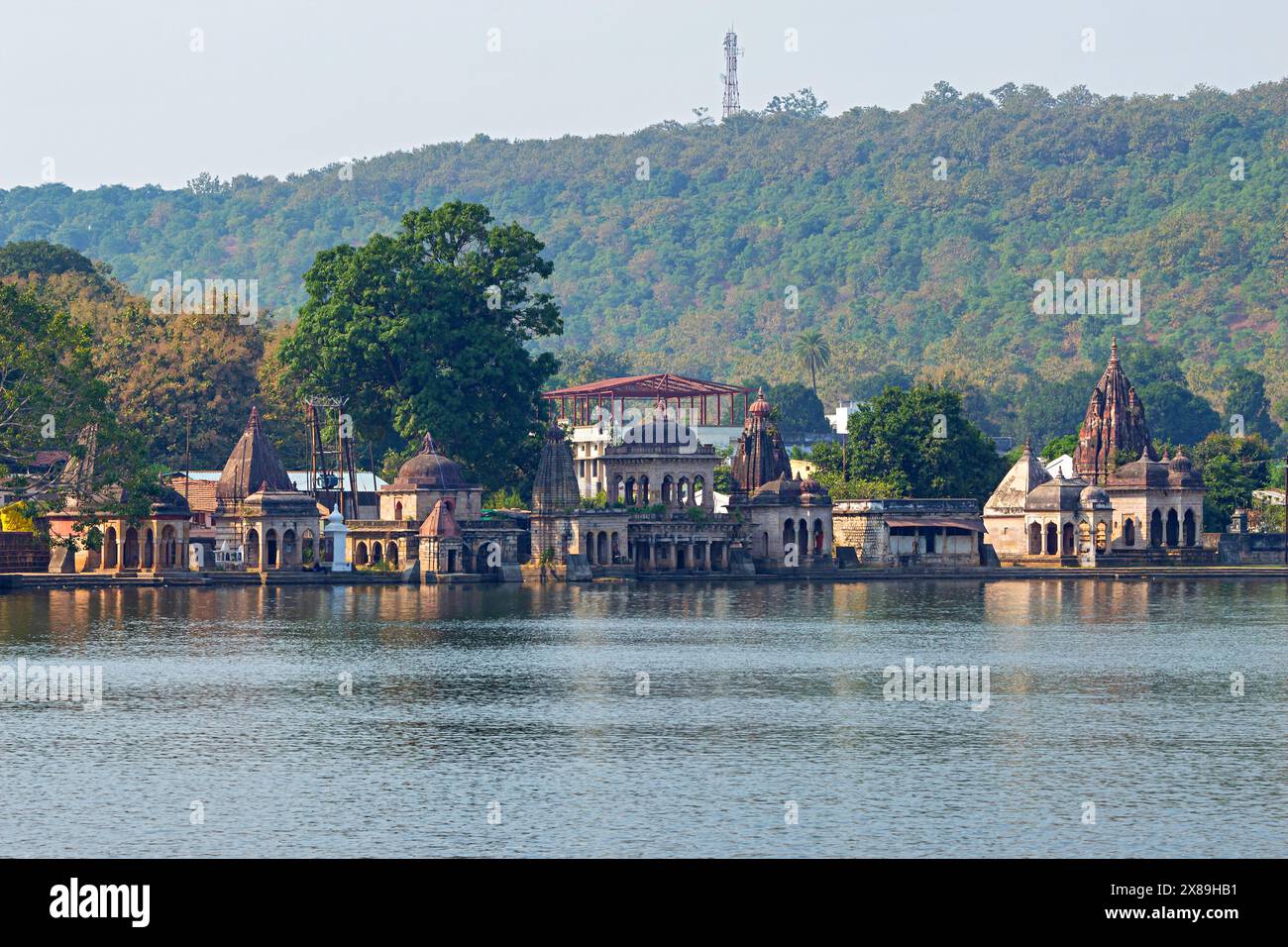 View of Ancient Temples Built Around the Ambala Lake, Ramtek, Nagpur ...