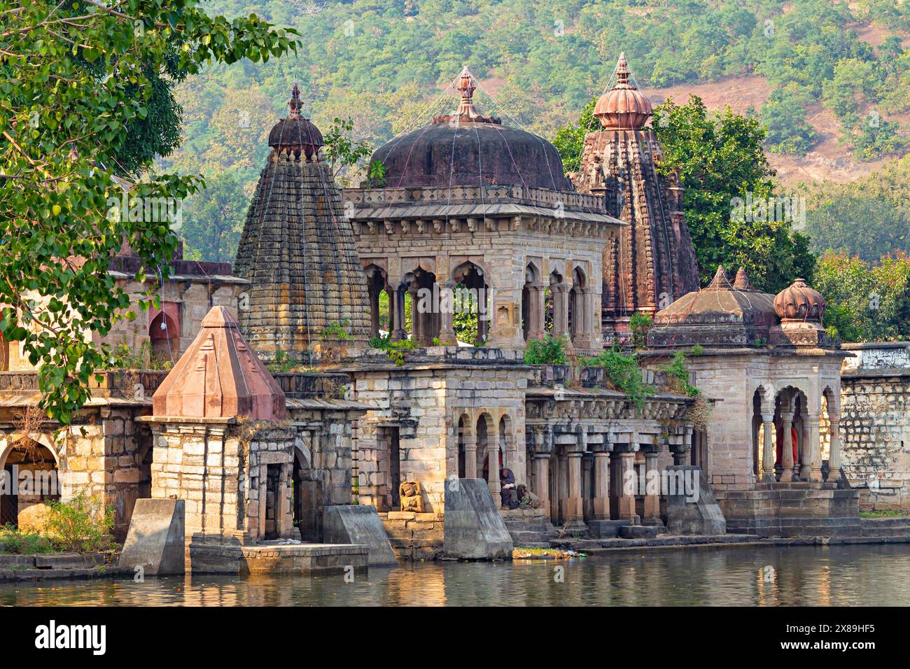 Ancient Temples in the Bank of Ambala Lake, Ramtek, Nagpur, Maharashtra ...