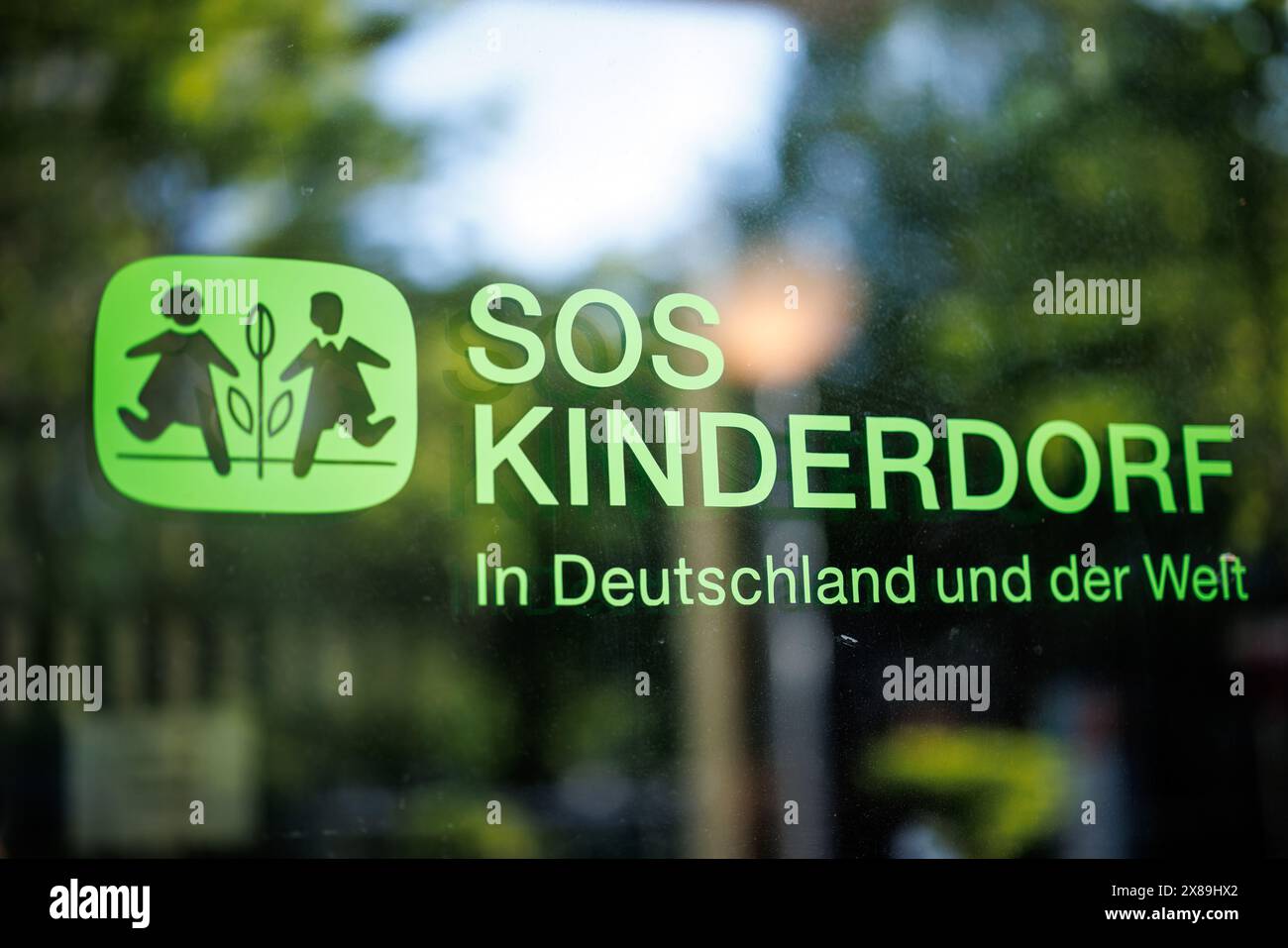 Munich, Germany. 10th May, 2024. The lettering "SOS Children's Villages ...