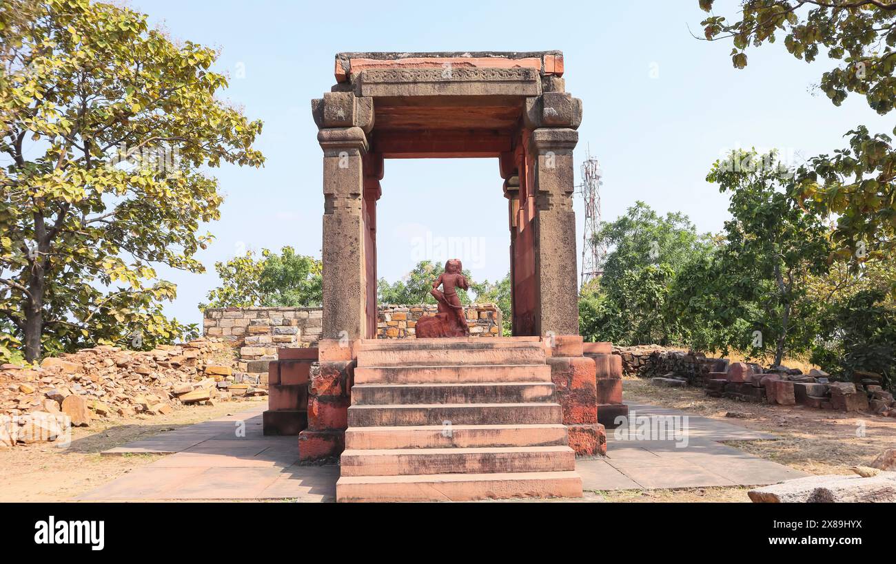 View of Ruin Trivikrama Temple in the Campus of Ramtek Fort, Nagpur ...