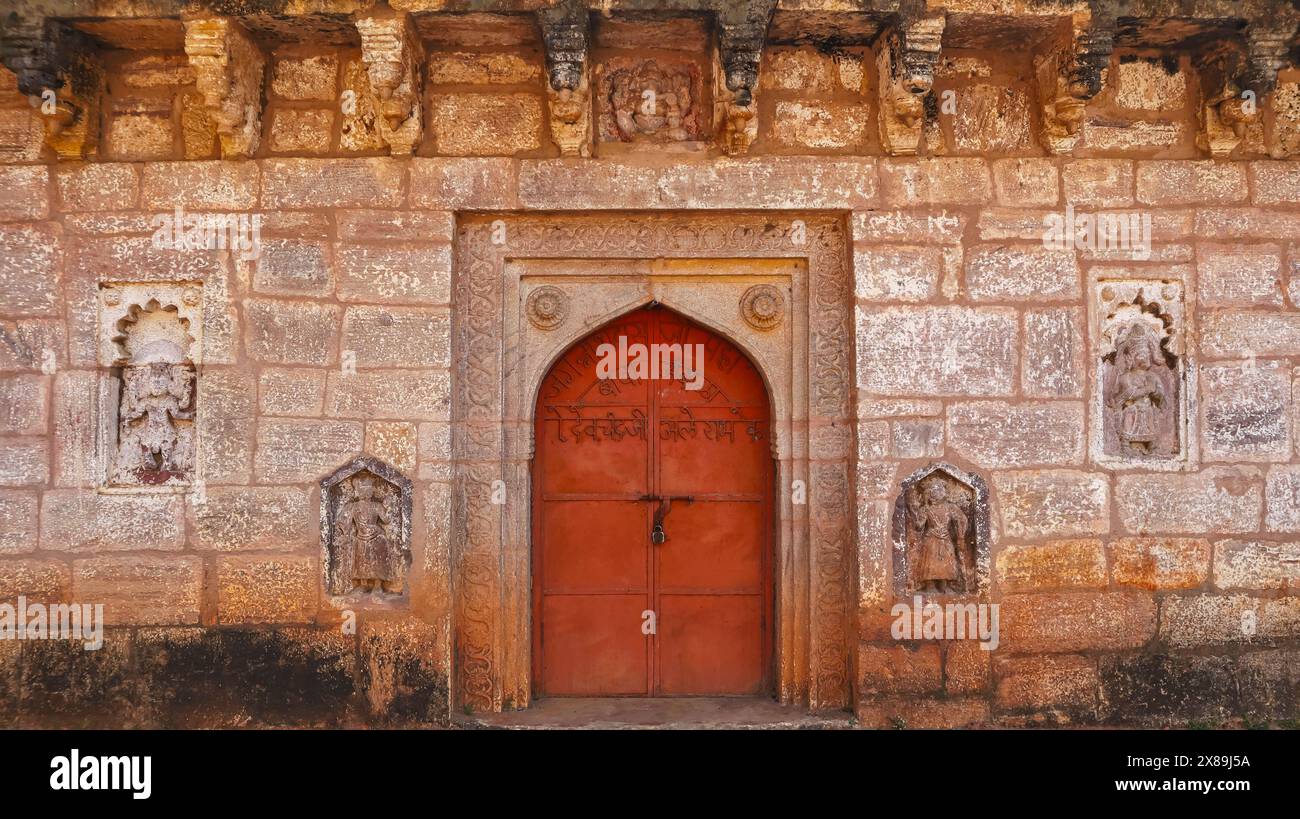Closed Door of Temple, Ambala Lake, Ramtek, Nagpur, Maharashtra, India ...