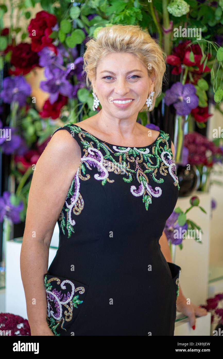 Cannes, France. 23rd May, 2024. Angela Pearl at Hotel Marriott during ...
