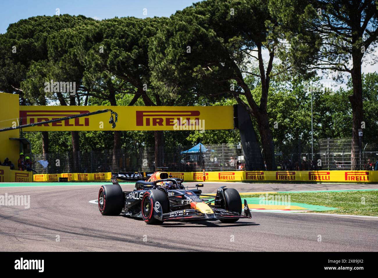 Oracle Red Bull Formula One team's Dutch driver Max Verstappen (1) in ...