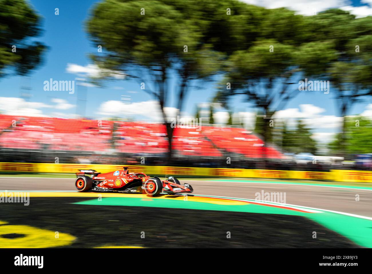 Imola, Italy. 17th May, 2024. Scuderia Ferrari HP Formula One team's ...