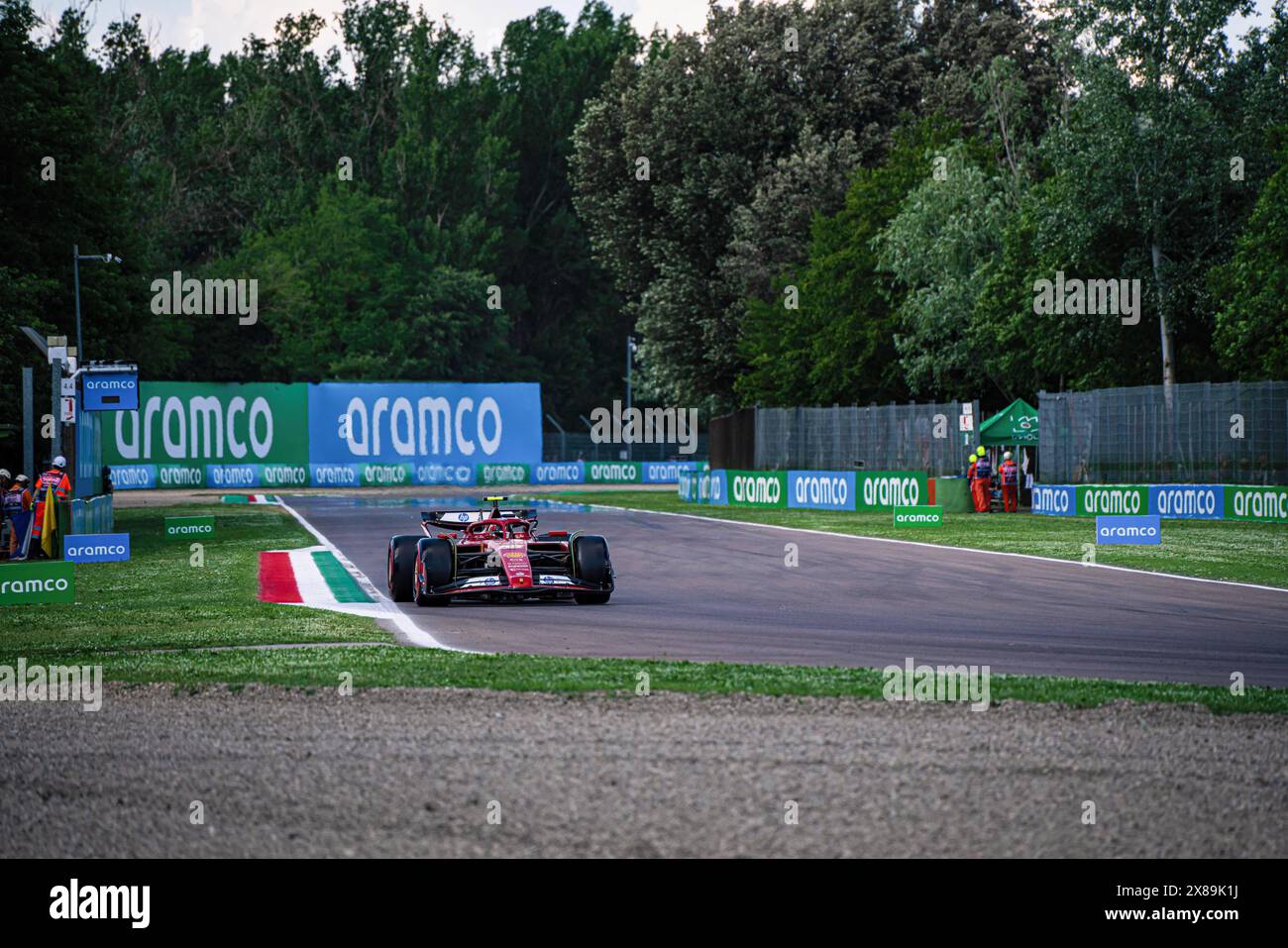 Scuderia Ferrari HP Formula One team's Spanish driver Carlos Sainz (55 ...