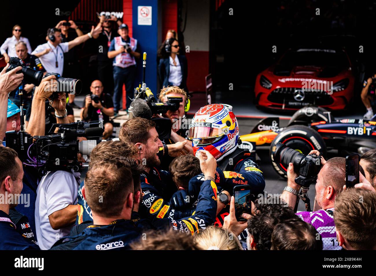 Oracle Redbull Formula One team's dutch driver Max Verstappen ...