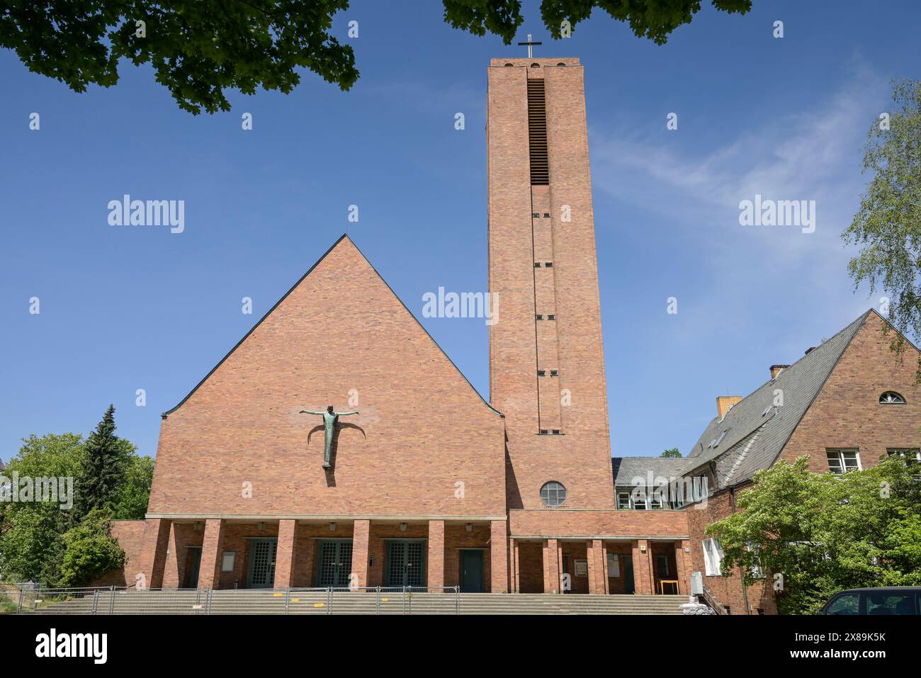 Jesus-Christus-Kirche, Hittorfstraße, Dahlem, Steglitz-Zehlendorf ...