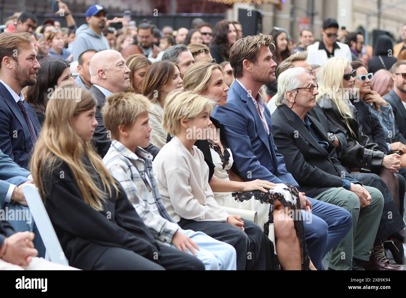 May 23, 2024, Los Angeles, California, USA: Chris Hemsworth, Elsa ...