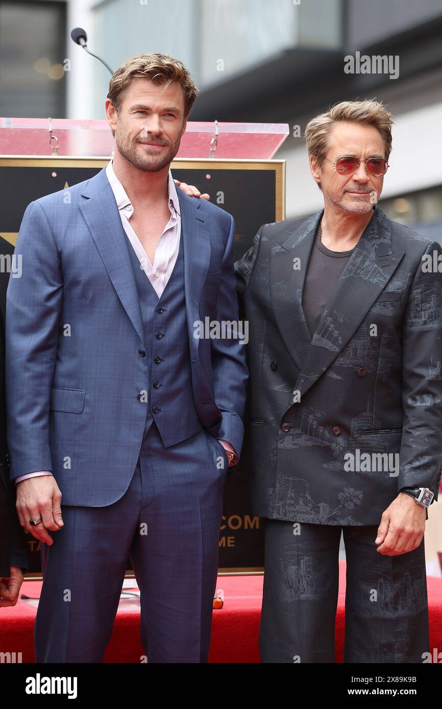 May 23, 2024, Los Angeles, California, USA: Chris Hemsworth, Robert ...
