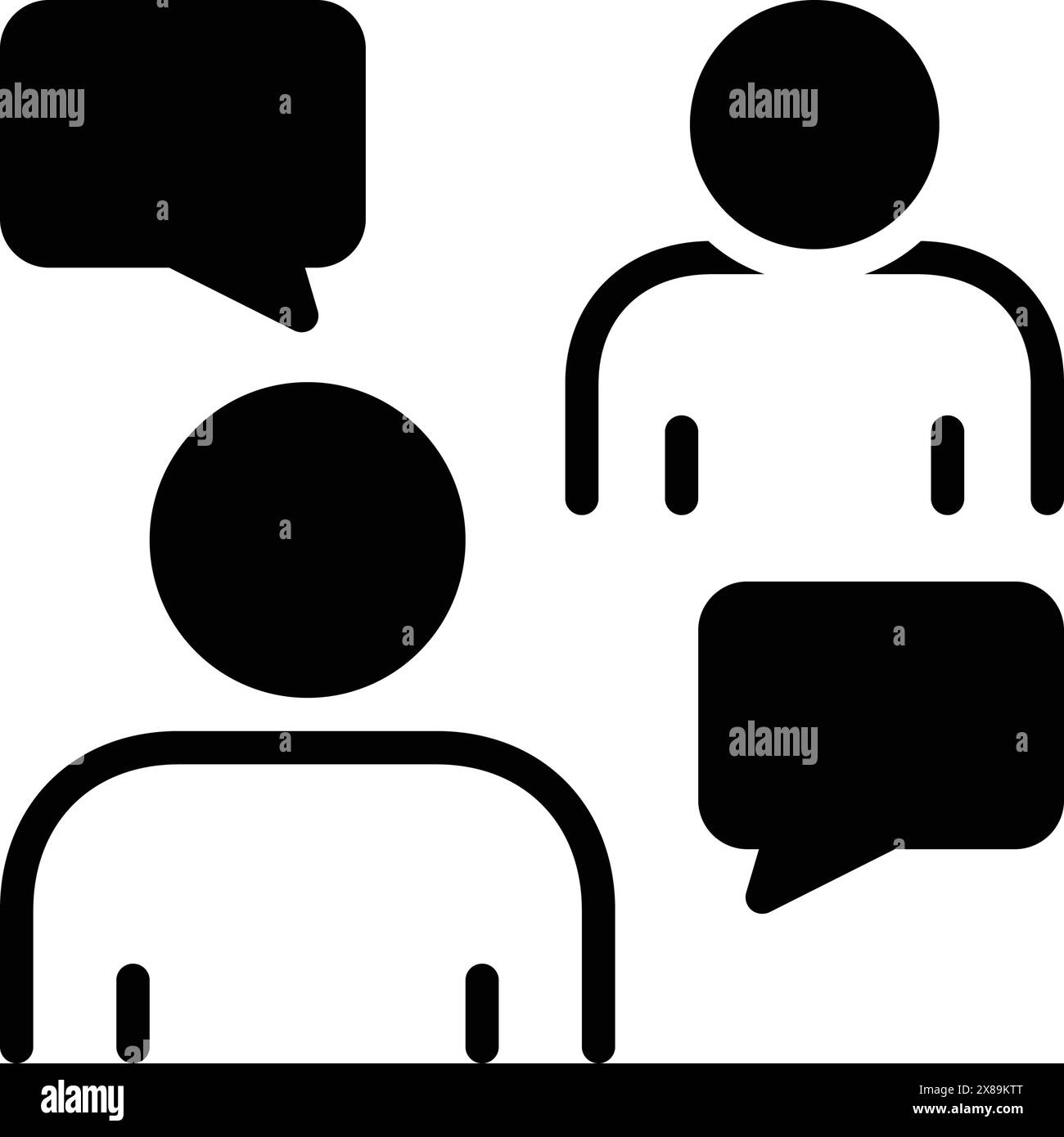 Persuasive discussion Stock Vector Images - Alamy