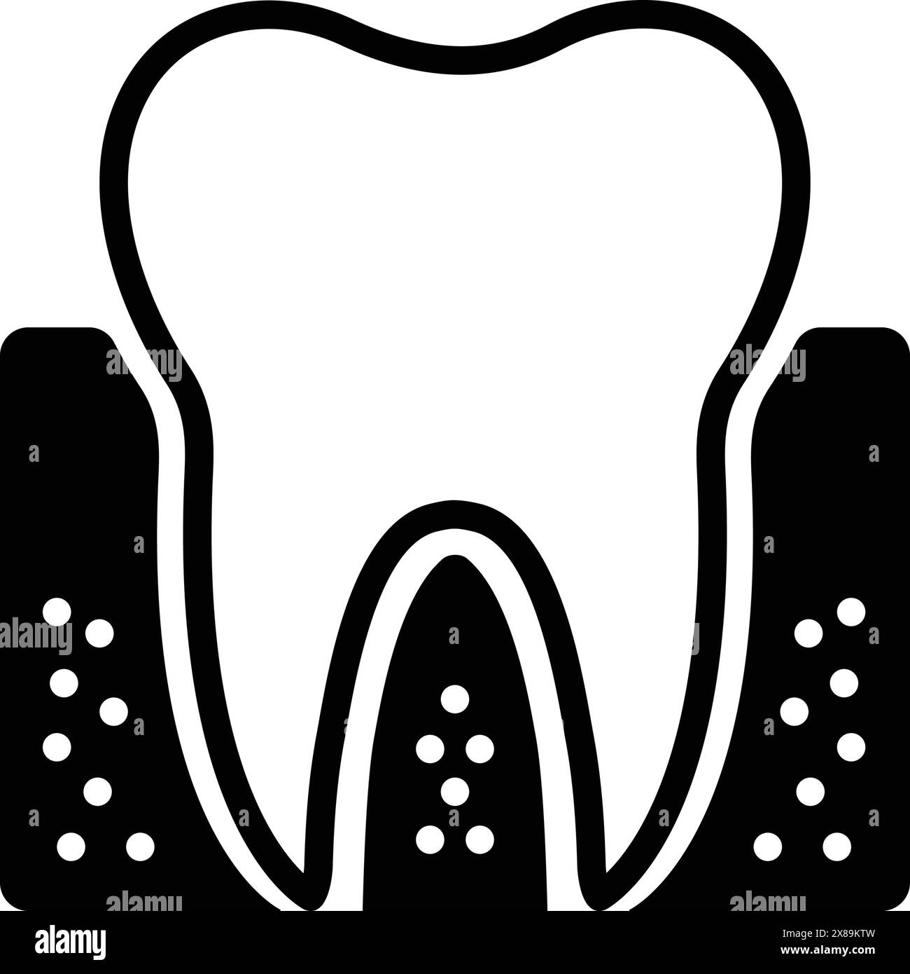 Icon for periodontics; dental Stock Vector Image & Art - Alamy