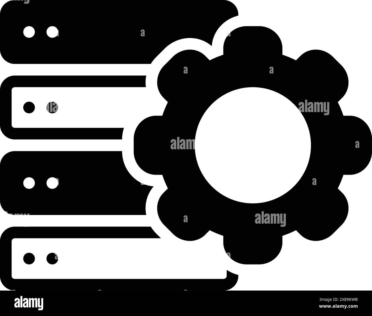 Icon for settings, storage Stock Vector Image & Art - Alamy