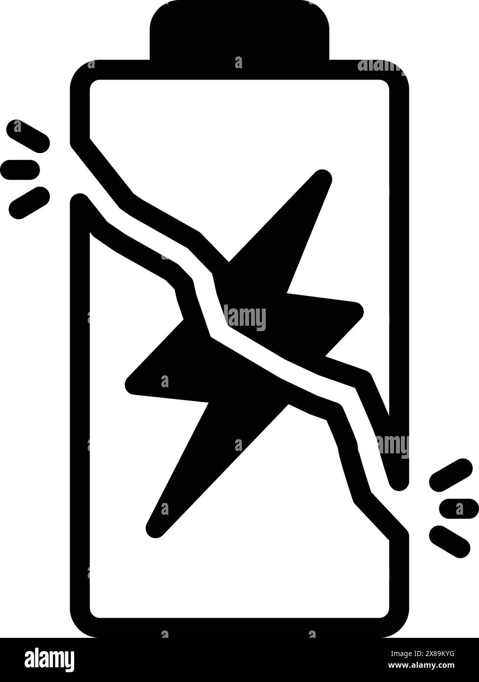 Icon for overcharge, battery Stock Vector Image & Art - Alamy