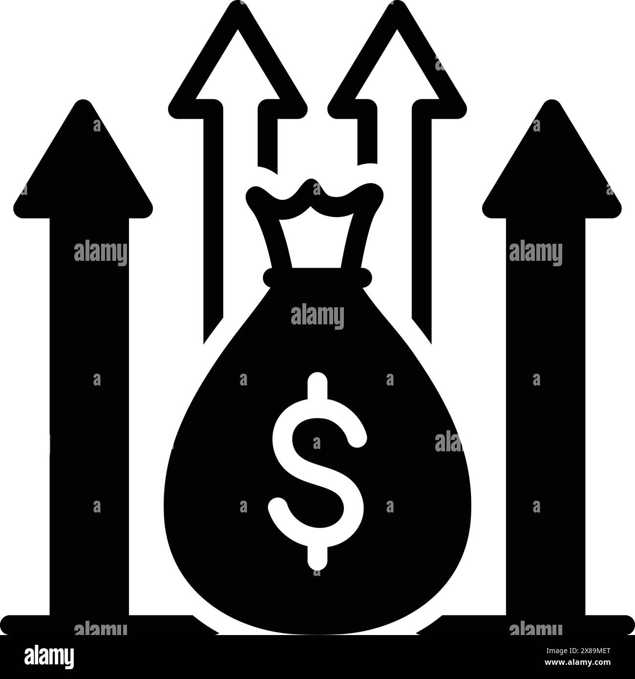 Icon funds income Stock Vector Images - Alamy