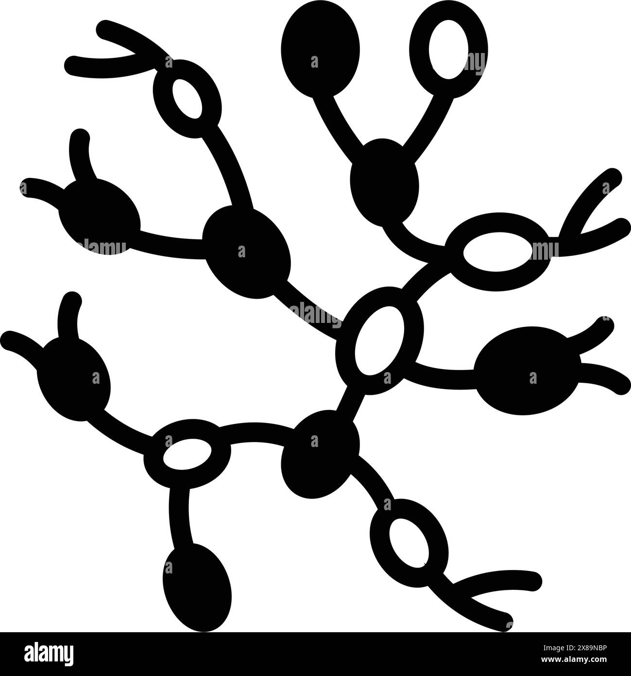 Icon for lymph nodes,vessel Stock Vector Image & Art - Alamy