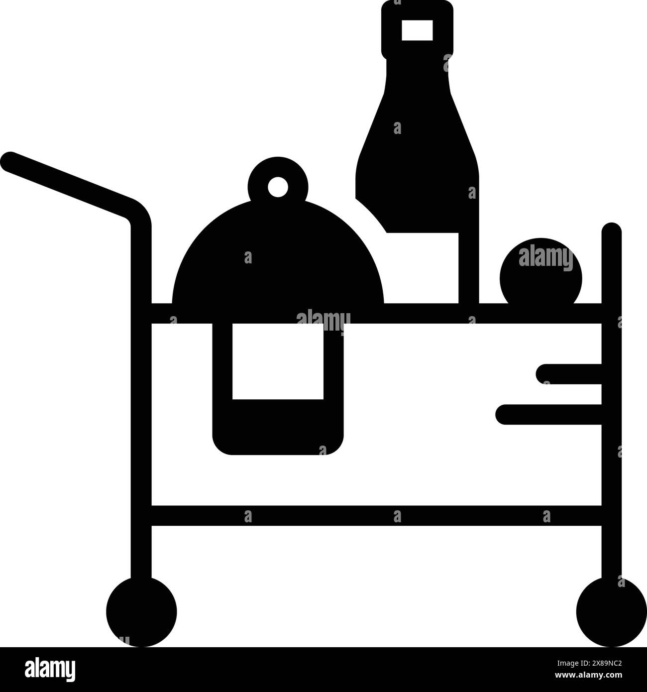 Room service Cut Out Stock Images & Pictures - Alamy