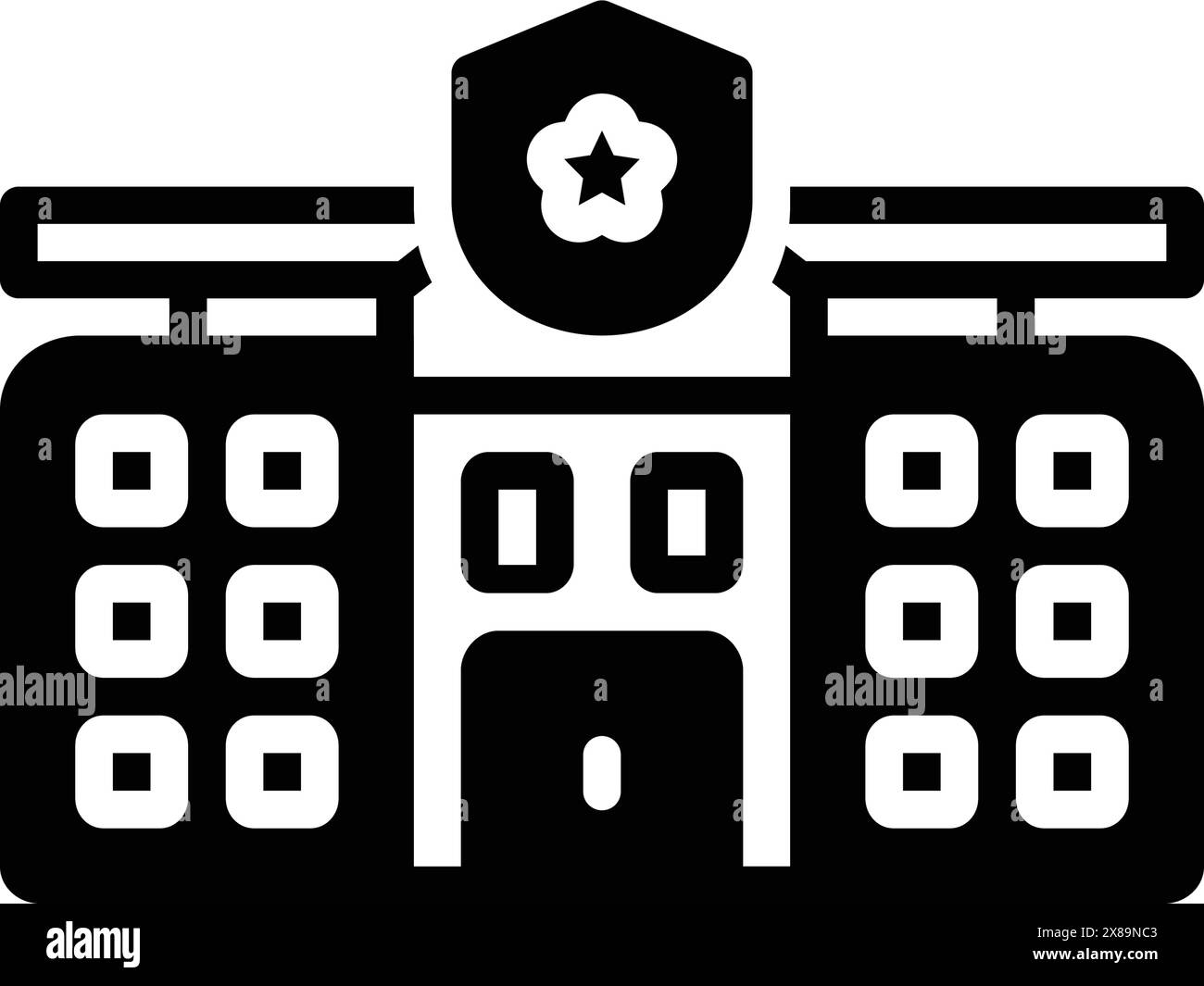 Icon for precinct,architectural Stock Vector Image & Art - Alamy